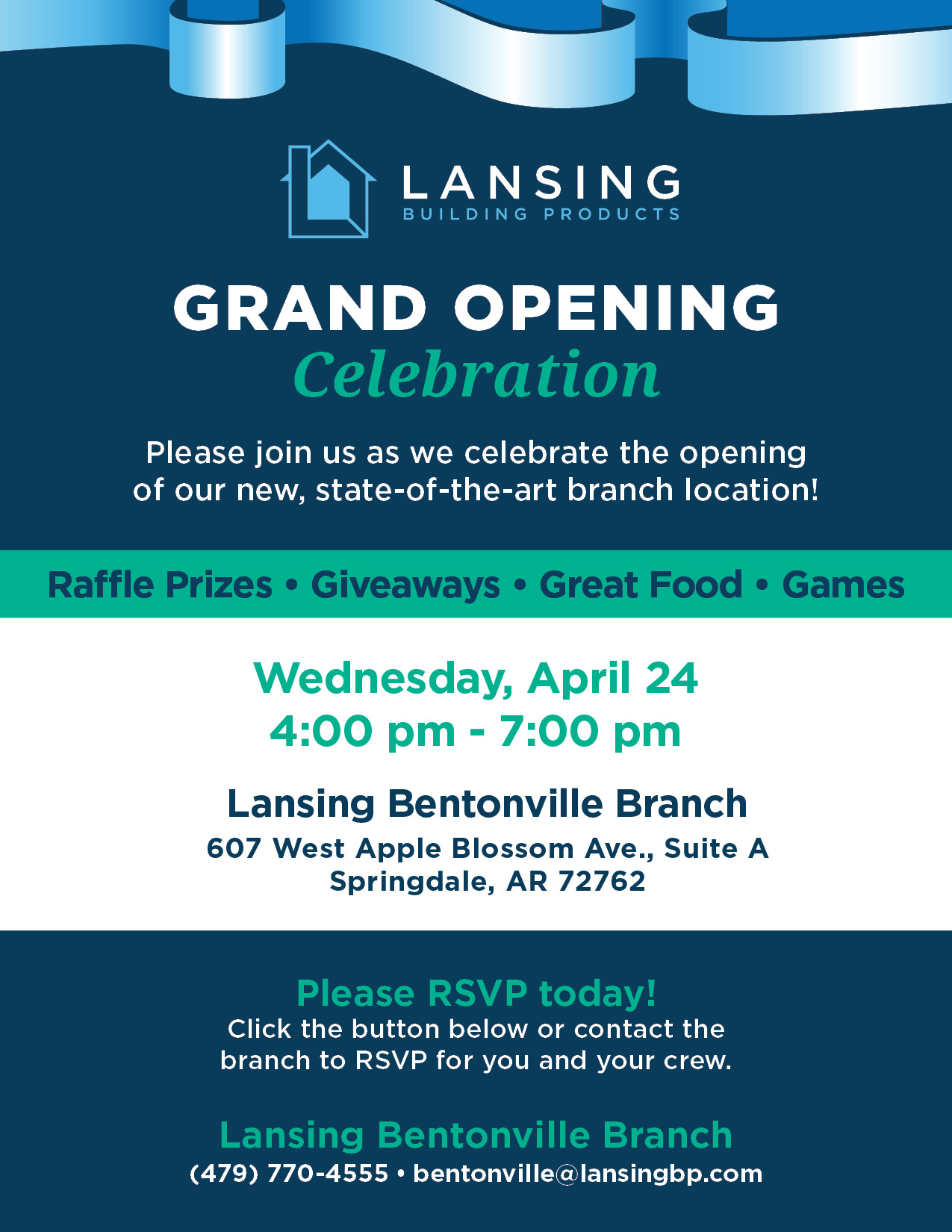 Grand Opening - Lansing Building Products