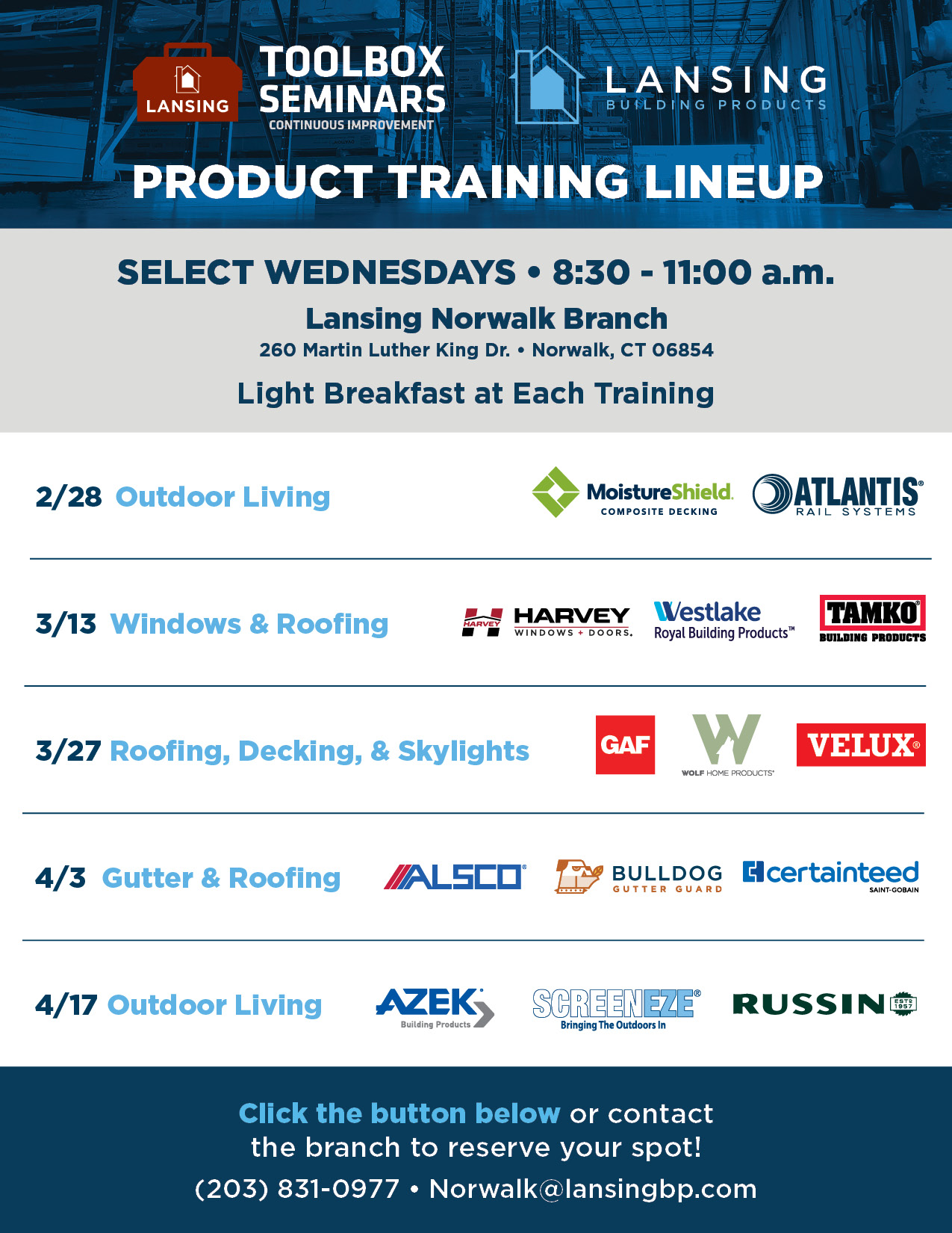 Toolbox Seminar - Roofing, Decking & Skylights - Lansing Building Products