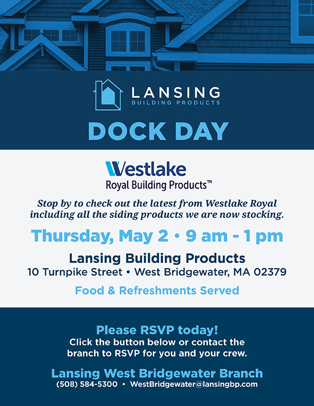 Dock Day - Westlake Royal - Lansing Building Products