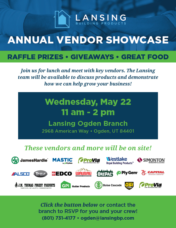 Vendor Showcase - Lansing Building Products