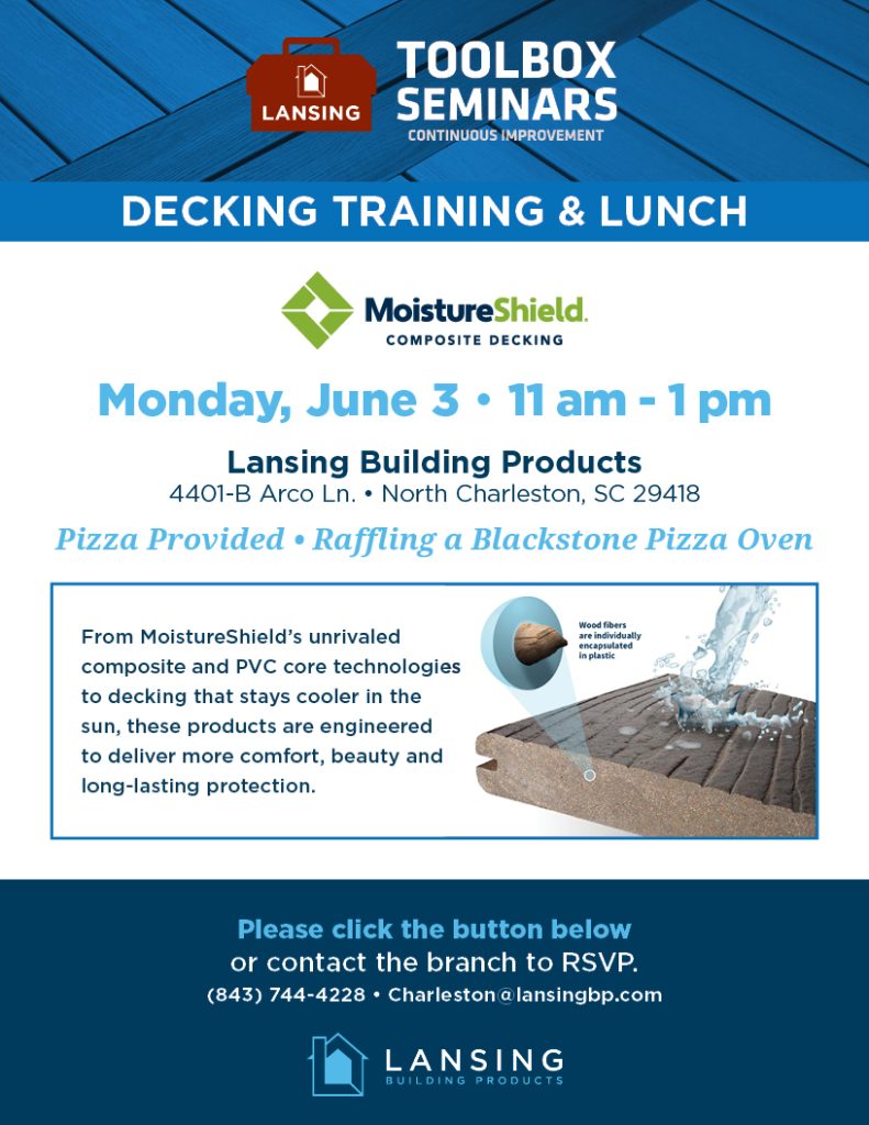 Toolbox Seminar - MoistureShield - Lansing Building Products