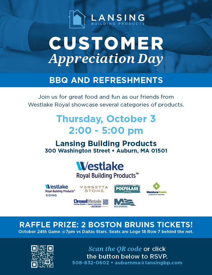 Customer Appreciation Event - Lansing Building Products