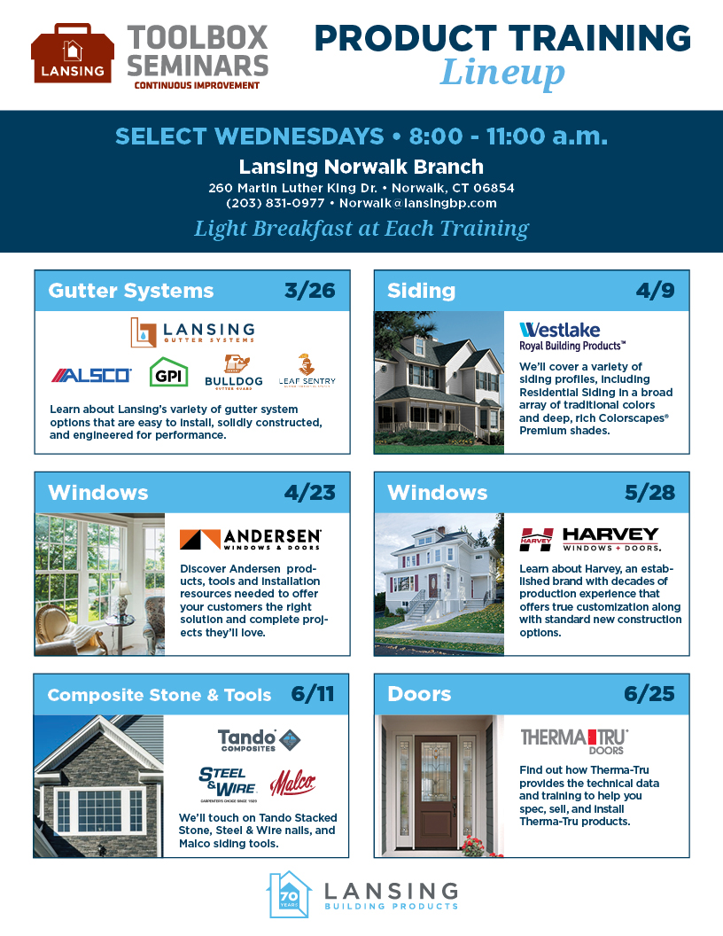 ThermaTru Doors Toolbox Seminar - Lansing Building Products